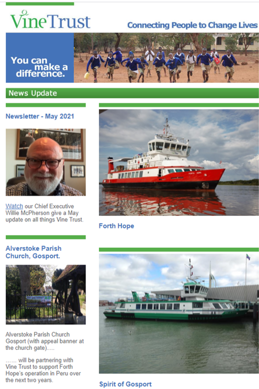 News | Vine Trust