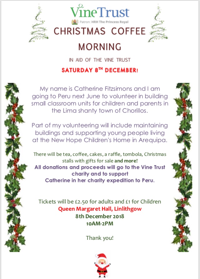 Catherine Fitzsimons Expedition to Peru 2019 | Vine Trust